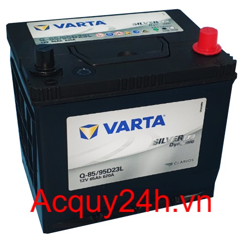 Đại lý ắc quy Varta Q85 95D23L (12V - 65Ah) chính hãng